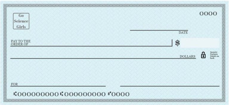Free Blank Check Templates for Kids (Activities for Kids Included) - Go ...