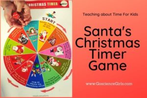 Santa's Christmas Timer : Fun Board Game to Teach Time