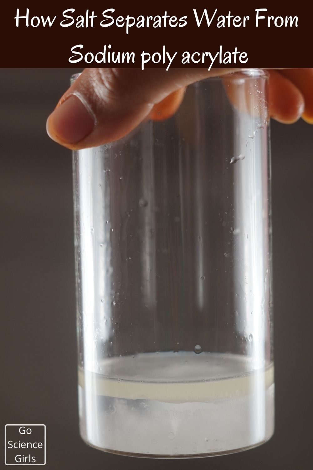 How to Make Water Disappear : Science Fair Project