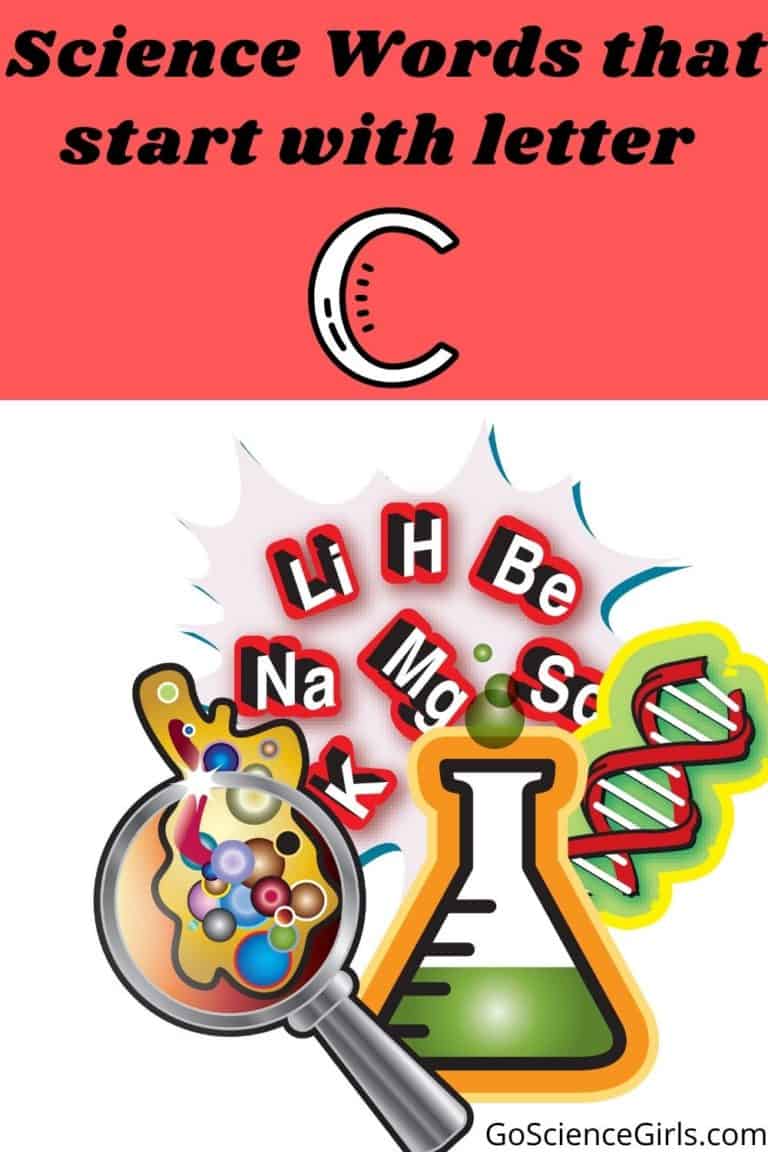 List Of Science Words That Start With Letter 'C'