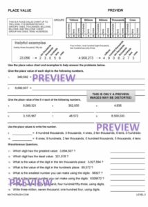 Place Value Worksheets For Kids: 25+ Free Printable Worksheets