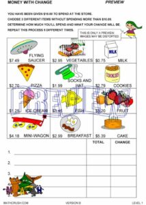 40+ Time and Money Worksheets for Children to Learn